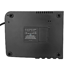 BL1830 Replacement Battery(2 Pack) 18V Li-ion 5000mAh Compatible with 194205-3 BL1815 BL1830 BL1845 LXT400 and DC18RC Replacement Fast Charger Compatible with Makita 14.4/18V Li-ion Battery