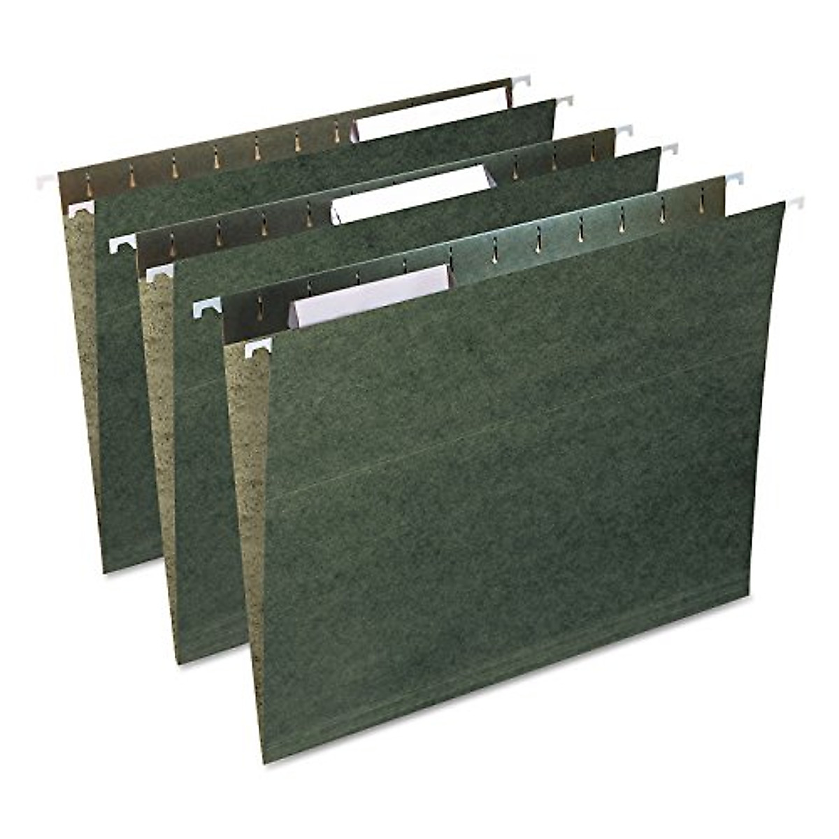 Smead Poly Tab 1/3 Cut, Clear, 25 Per Pack (64615)