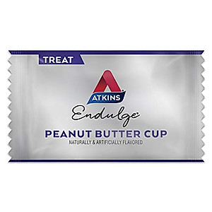 Atkins Endulge Peanut Butter Cups, Dessert Favorite, Low Carb, 0g Sugar, 20 Count