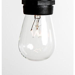 Hometown Evolution, Inc. (Box of 25) S14 Clear 11 Watt Commercial E26 Medium Base Replacement Bulbs