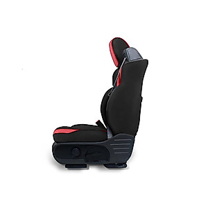 CarsCover Custom Fit 2004-2008 Ford F150 Pickup Truck Neoprene Car Front Seat Covers Red Rose & Black Sides Driver & Passenger Cover