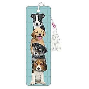 Trends International Tiki Puppy Bookmarks, Multi 7.25 x 2.25 x 0.0394