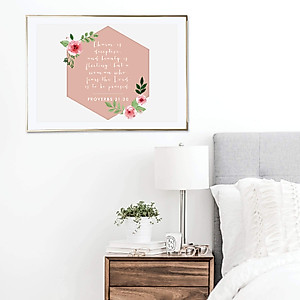 Charm Is Deceptive and Beauty Is Fleeting but A Woman Who Fears the Lord Is to be Praised. -Proverbs 31:30 Print, Unframed