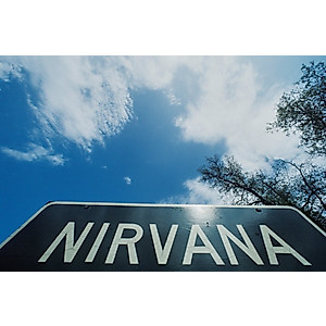 Posterazzi A Sign That Reads Nirvana Poster Print by Panoramic Images, (24 x 18), Varies