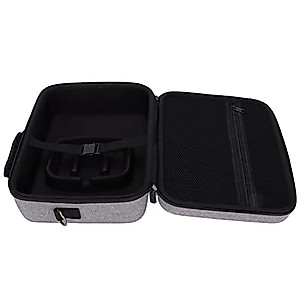 Entatial VR Gaming Headset Hard Shell Case, VR Headset Carrying Case Full Protection Portable for Quest 2(Grey)