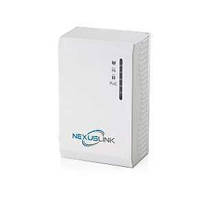 NexusLink G.hn Powerline Adapter with Power Over Ethernet (PoE) I Single Device (GPL-1200PoE)