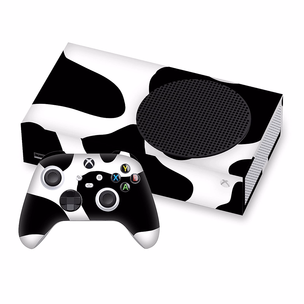 Head Case Designs Officially Licensed Grace Illustration Cow Art Mix Vinyl Sticker Gaming Skin Decal Cover Compatible With Xbox Series S Console and Controller Bundle