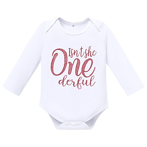 Boho Rainbow First Birthday Outfit Girl Baby Fall Winter 1st Birthday Dress Toddler Long Sleeve Romper Tutu Skirt with Diaper Covers Photoshoot Bohemian Themed Party Supplies Dusty Pink Onederful 1T