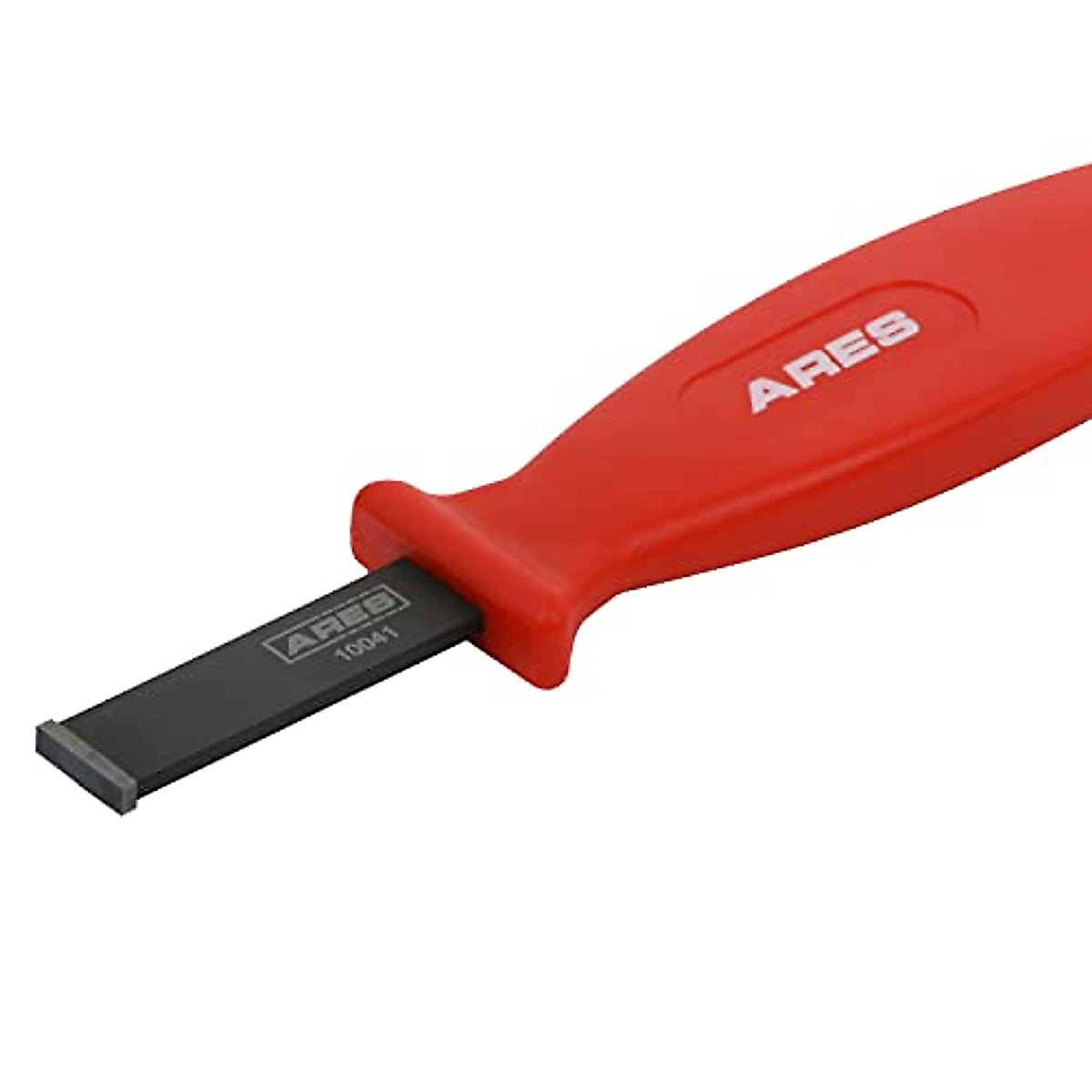 ARES 10041 – Tungsten Carbide Scraper – 5-8-Inch-Wide Blade – Tungsten Carbide Blade Tip with Abrasive Finish – Removes Residue from Steel, Aluminum, and More