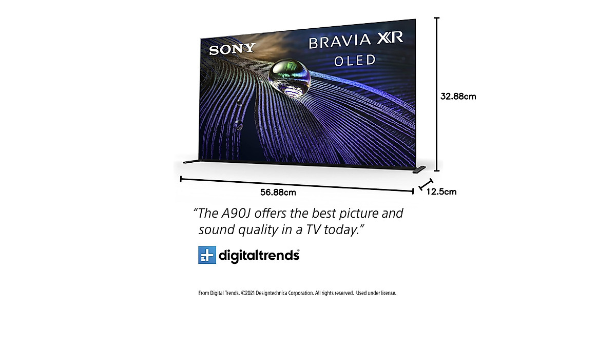 Sony A90J 55" OLED 4K Smart TV | Cognitive Processor XR