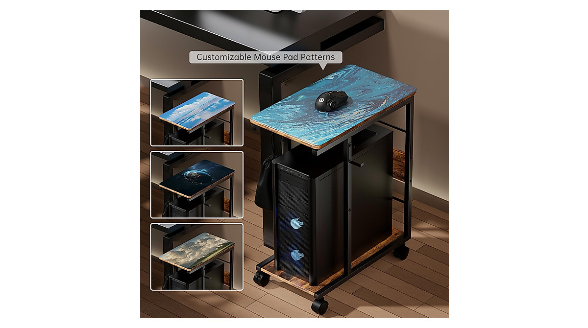 LiebeRen Computer Tower Stand - Sturdy & Stylish Design