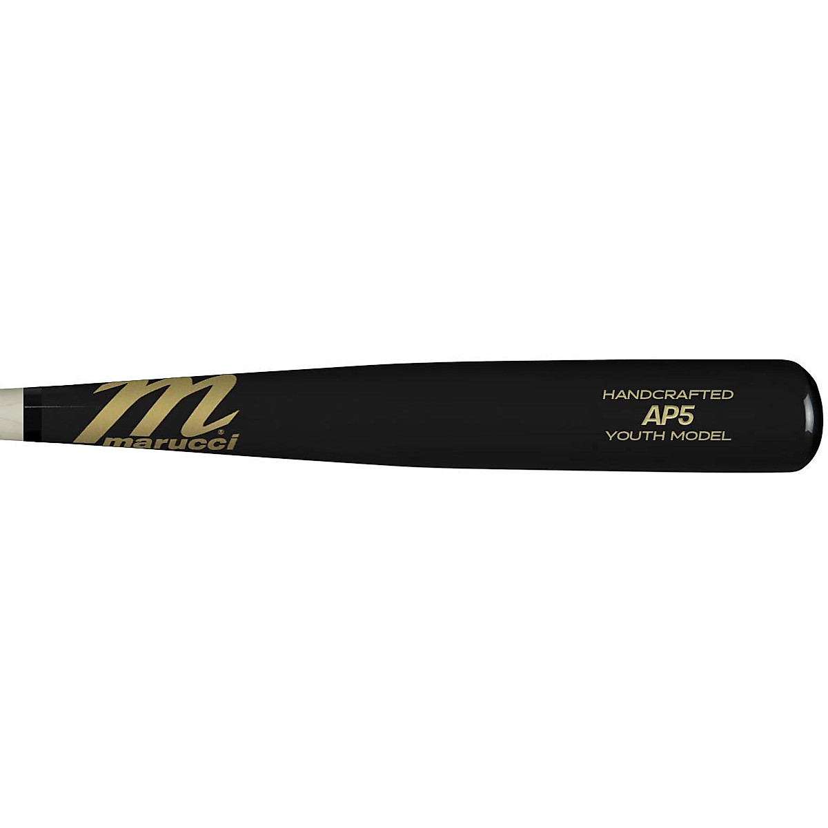 Marucci AP5 Youth Model Maple Wood Baseball Bat, Natural/Black, 31"
