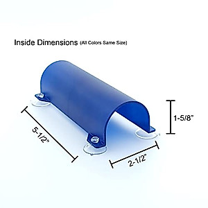 SeeShelter Brand Betta Tunnel (Translucent Clear)