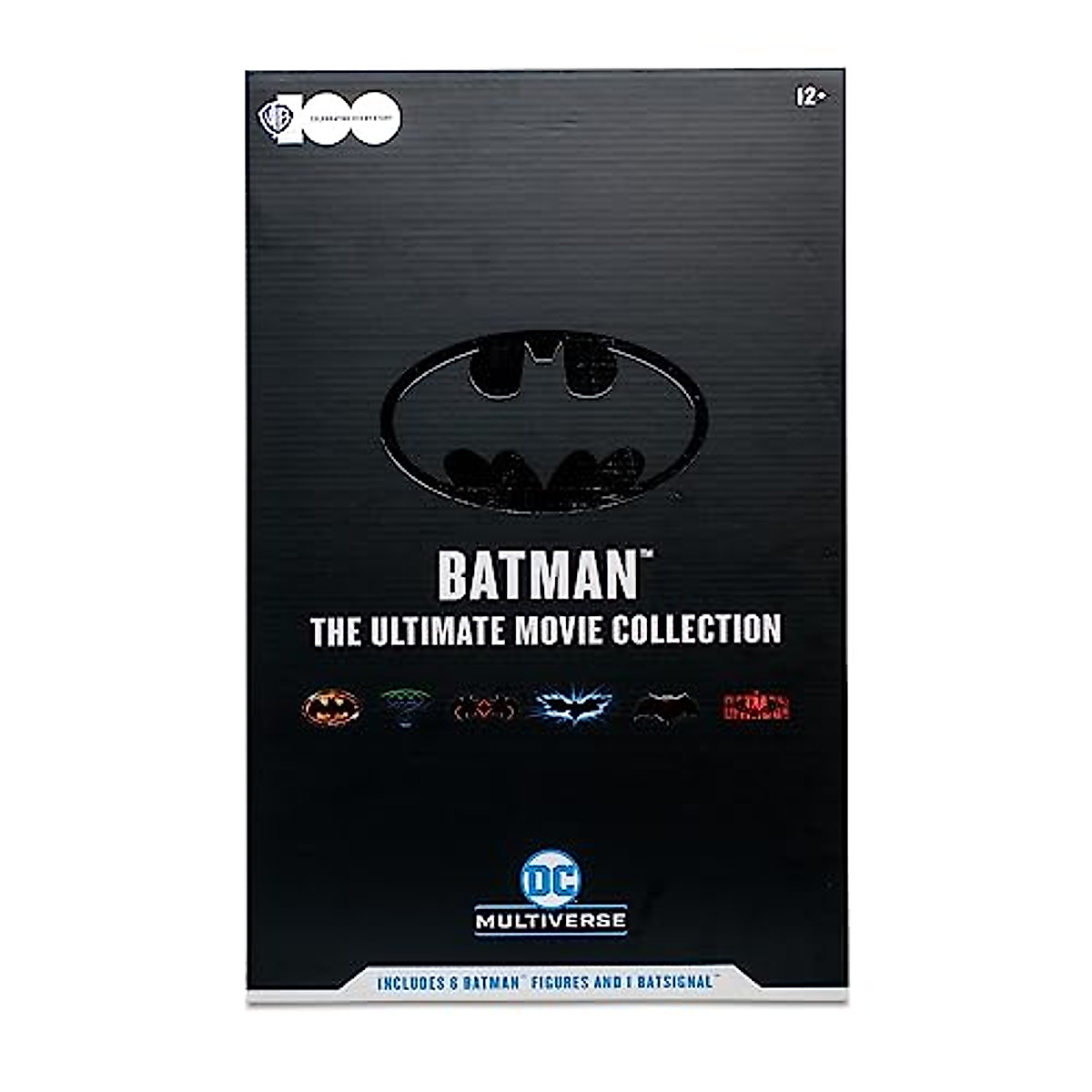 McFarlane Toys - WB 100 DC Multiverse Batman The Ultimate Movie Collection 7in Figure 6pk, Gold Label, Amazon Exclusive