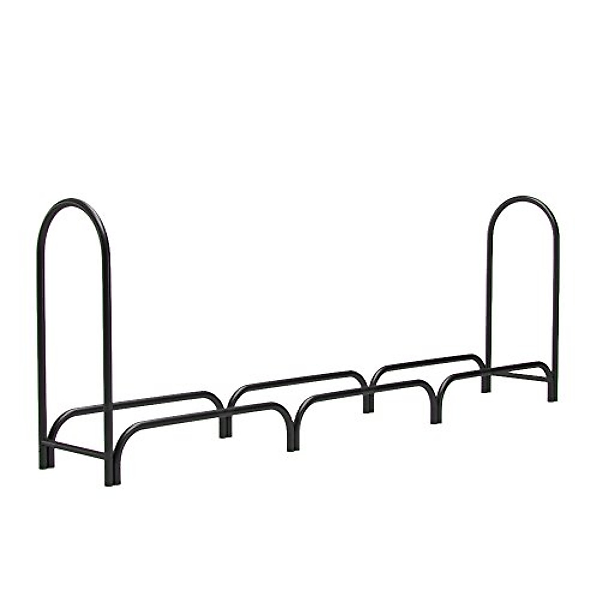 Regal Flame 8 ft Deluxe Heavy Duty Firewood Log Rack for Fireplaces and Fire Pits to Enjoy a Real Fire or Complement Vent-Free, Propane, Gas, Gas Inserts, Ethanol, Electric, Indoor Outdoor Fireplaces