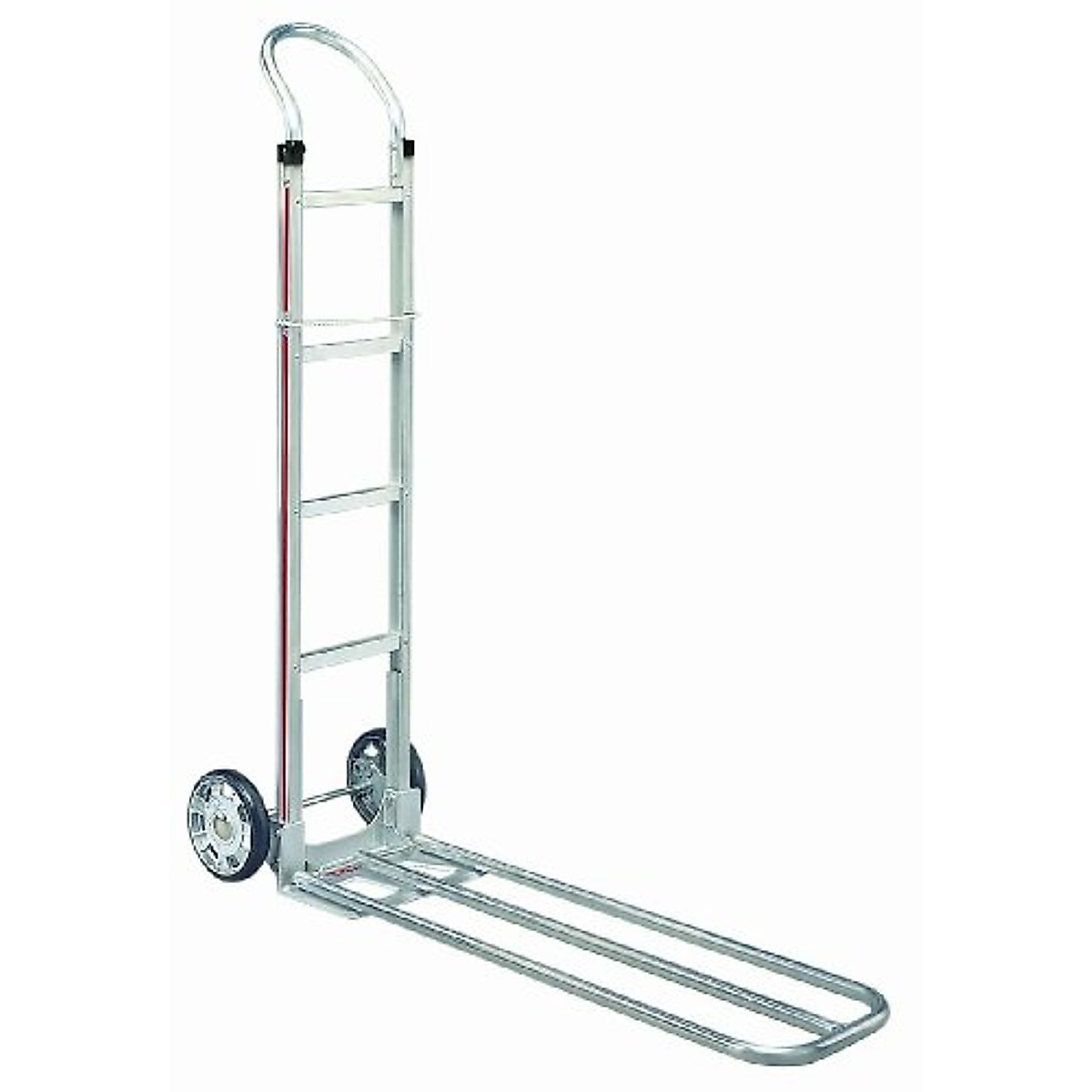 Magline HSK811AA1-5 Two-Wheel Snack Hand Truck, U-Loop Handle, Mold-On Rubber Wheels, 500 lb. Capacity