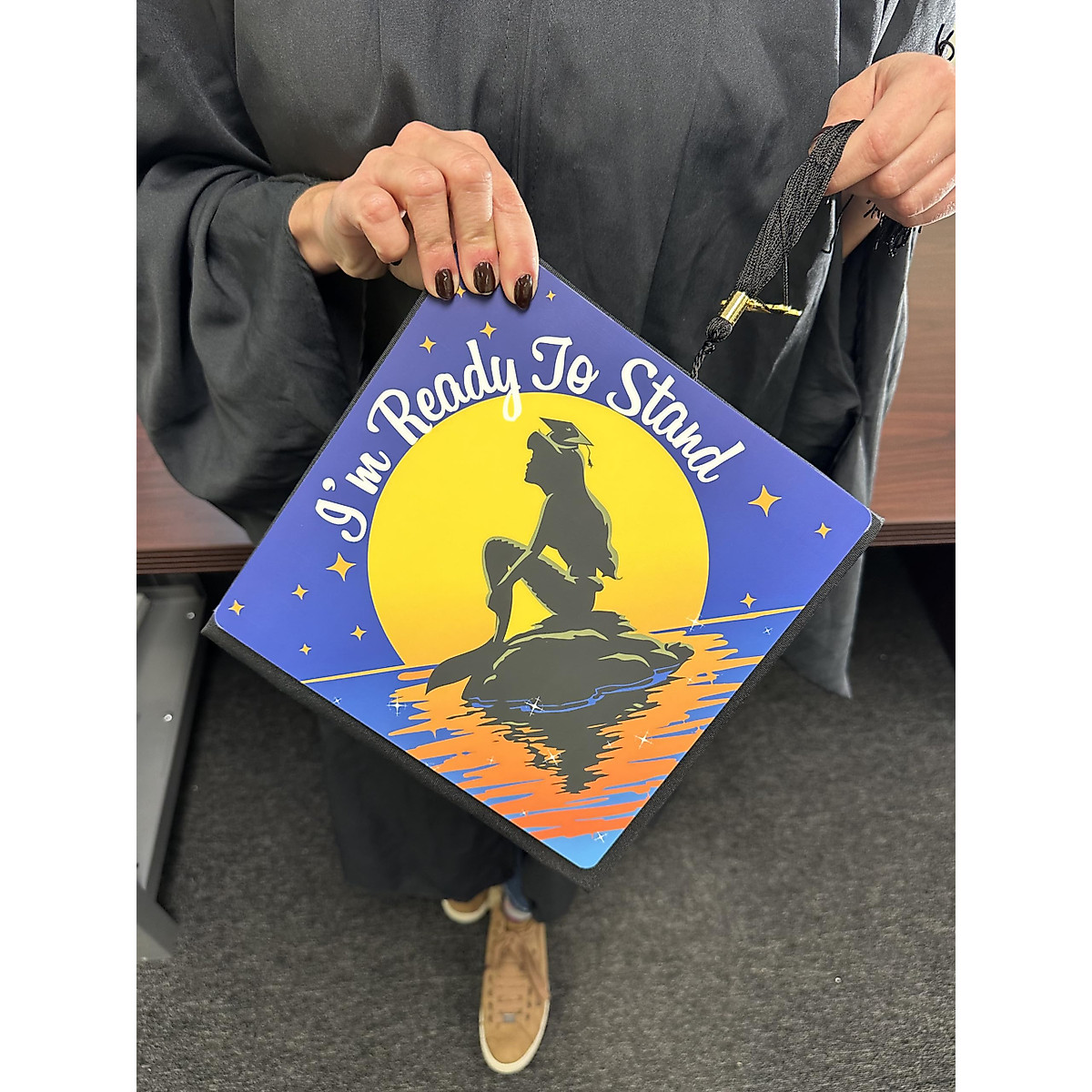 Tassel Toppers Little Mermaid - Grad Cap Decorated Grad Caps