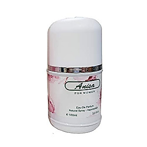 J & H VARIETY PERFUME J&H ANISA for Women, Eau de Parfum Spray, Wonderful Gift, Ultra-feminine Fresh, Daytime and Casual Use, for all Skin Types, a Classic Bottle, 100Ml/ 3.4 Fluid Ounce