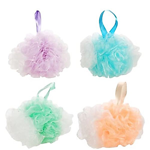 Bath and Body Works Watermelon Lemonade Gift Set Bundle with Shower Gel Soap and Loofah Pouf Sponge