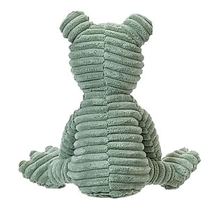 Apricot Lamb Toys Plush Corduroy Frog Stuffed Animal Soft Cuddly Perfect for Child (Corduroy Frog,8.5 Inches)
