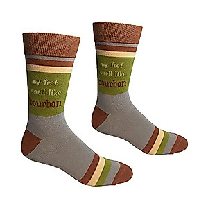 My Feet Smell Like Bourbon Men's Socks