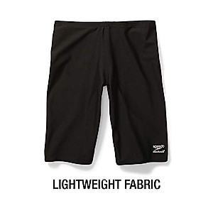 Speedo mens Swimsuit Endurance+ Solid Usa Adult athletic swim jammers, Navy, 34 US