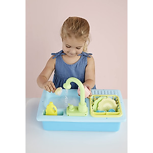 Mud Pie Children's I Wash, You Dry Interactive Sink Set