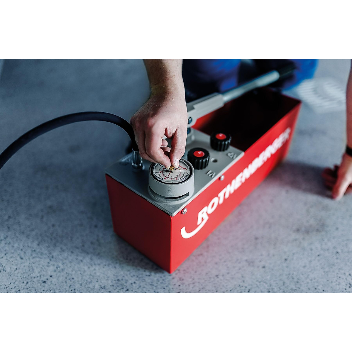 Rothenberger 60200 RP50-S Test Pump, Max Pressure 60 bar/860 psi