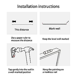 Zzuyi Framed Canvas Print Wall Art Black White Grayscale Cloud Sky Landscape Modern Art Scenic Colorful for Living Room, Bedroom, Office- 12"x16" Natural