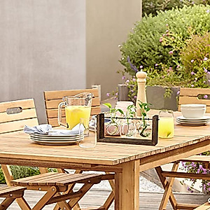 Yangbaga Plant Propagation Stations Terrarium Glass Planter with Wooden Stand 3 Bulb Vases for Hydroponics Indoor Office Desk Home Decor, Plant Holder Gifts