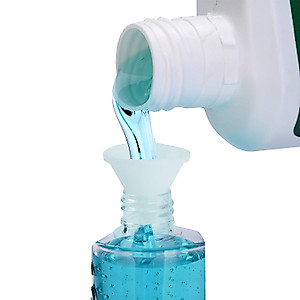 HULISEN 24 Pack of 2oz Travel Size Bottles, Plastic Clear Travel Bottles for Toiletries, Empty Mini Travel Containers with Flip Cap, Leak Proof Refillable Lotion Bottles for Hand Sanitizer, Shampoo