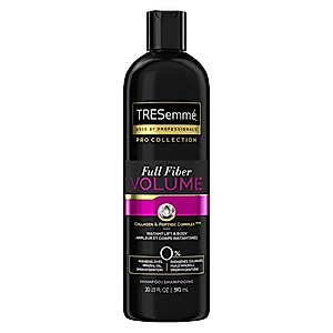 TRESemmé Pro Advanced Shampoo For Instant Lift and Body Fiber Full Volume For Long-Lasting Buildable Volume 20 oz