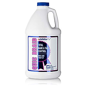 exhibitor's Quic Braid for Total Mane & Tail Control Refill 64 Ounce
