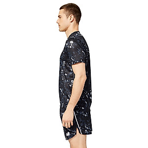 New Balance Men's Impact Run Short Sleeve, Vibrant Heather, Medium