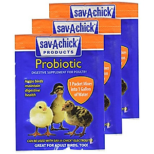Sav-A-Chick Probiotic 3 packets .17oz