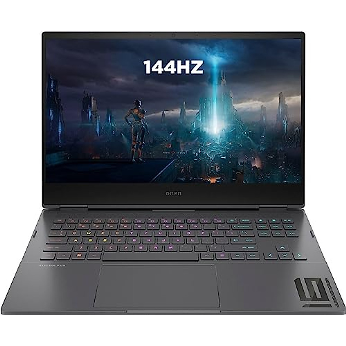 HP Omen 16 Gaming Laptop | 16.1" FHD 144Hz 100% sRGB | AMD 8-core Ryzen 7 6800H (>i7-11370H) | 32GB DDR5 2TB SSD | Radeon RX6650M 8GB Graphic (>RTX3060) | Backlit USB-C Win11Pro + 32GB MicroSD Card