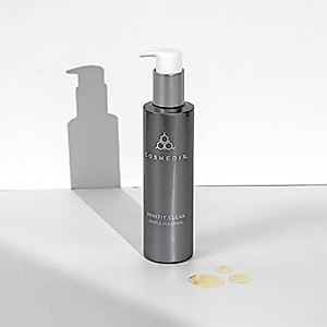 COSMEDIX Hydrating Face Wash for Women & Men, Benefit Clean Gentle Cleanser Gel - Moisturizing Face Cleanser & Pore Minimizer For All Skin Types - Facial Cleanser Makeup Remover for Glowing Skin