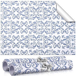 24 Sheets Drawer Liners for Dresser Fresh Linen Scented Drawer Liners for Bedroom Drawer Paper Liner Non Adhesive Paper Sheets for Drawer Fragrant Drawer Liners for Home Shelf Closet (Modern Style)