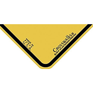 CROSSWALKS Cowgirl Crossing 12" X 12" Aluminum Sign (X339)