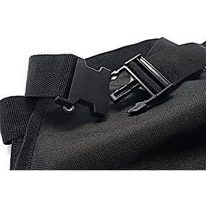 FORESTER Chainsaw Apron Chaps with Pocket & Adjustable Belt (37" Grey)