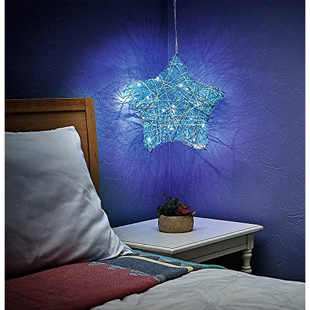 Creativity for Kids String Art Star Light Craft Kit - Create a DIY String Art Star Lantern - Projects for Kids