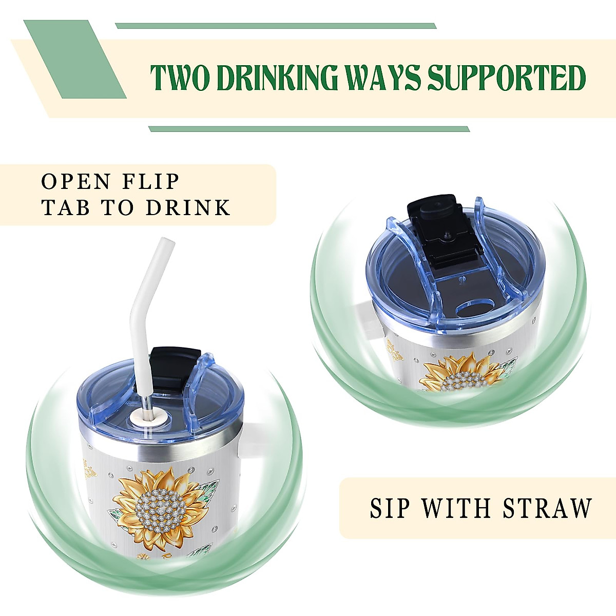 Biomlon 60th Birthday Gifts for Women Tumbler 40oz, Happy 60th Birthday Decorations, 60 Year Old Gifts for Women/Her/Mom/Grandma