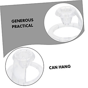 2Pcs Transparent Printing Pen Holder Base Pen Stand Accessories for Printer Pens