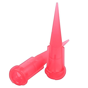 100pcs 25 Gauge Red TT Blunt dispensing needles syringe needle tips
