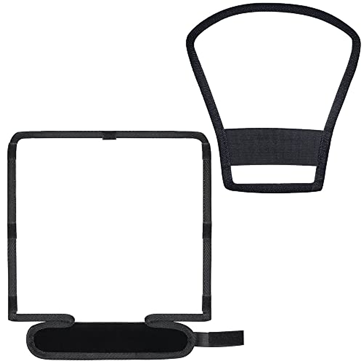 waka Flash Diffuser Reflector Kit - Bend Bounce Flash Diffuser+ Silver/White Reflector for Speedlight, Universal Mount for Canon, Nikon, etc.