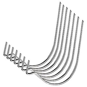 35 Pack Picture Hangers, BACUTHY Hercules Hooks for Hanging Photo Frame, Mirror and More - Wall Hangers Without Nails, Heavy Duty&Less Damage