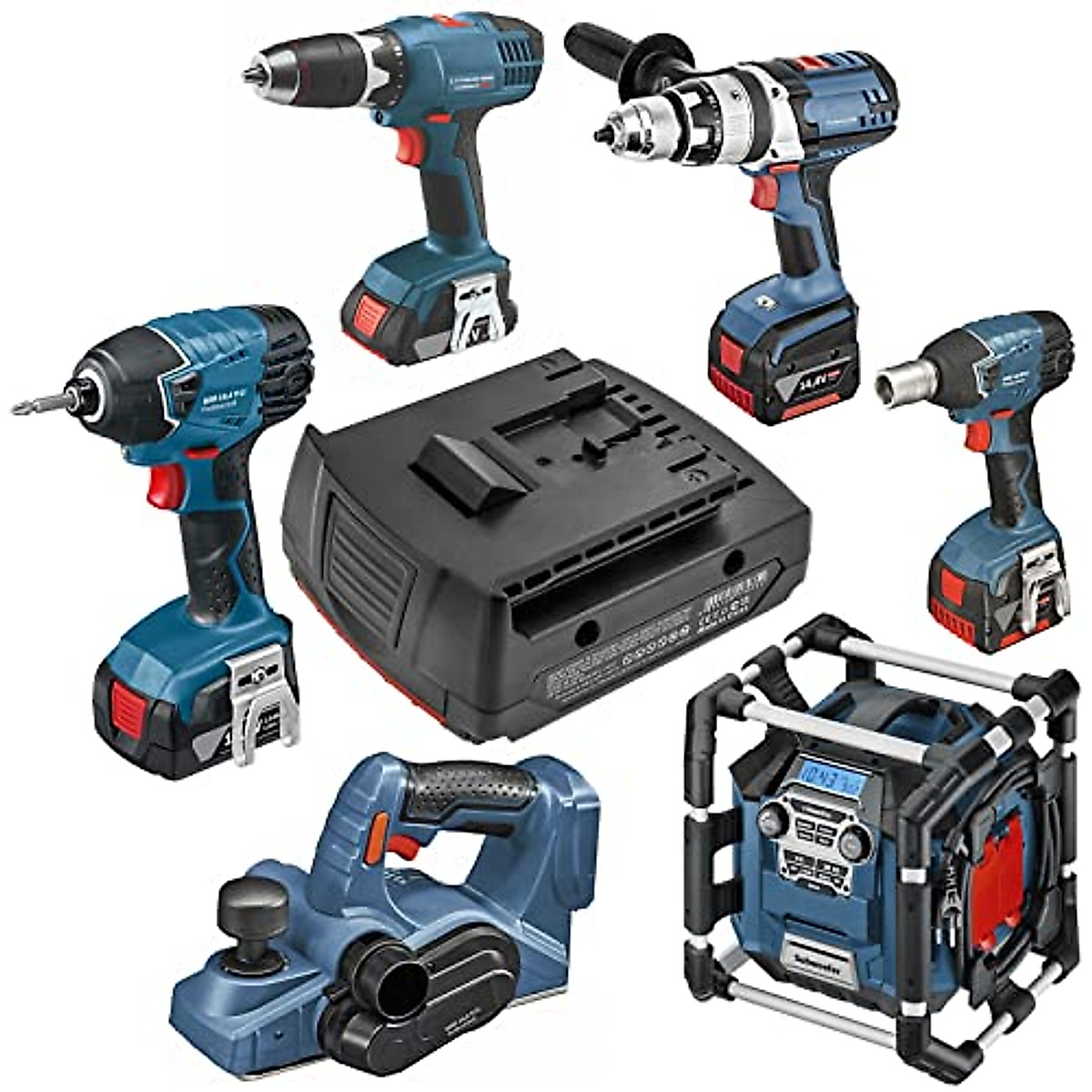 AWXY Replacement for Battery Compatible with Bosch GDR 14.4V-LIMF, GDR 1440-LI, GDS 14.4 V-LI, GDS 14.4 V-LIN, GHO 14.4 V-LI, GSB 14.4 VE-2-LI, GSB 14.4 VE-2-LIN, GSB 14.4-2-LI