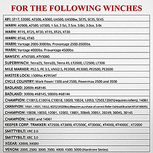 WATERWICH 12V 250A Winch Relay Winch Solenoid Contactor Winch Rocker Thumb Switch Combo with 6 Protecting caps Universal for ATV UTV 2000-5000lbs Winch