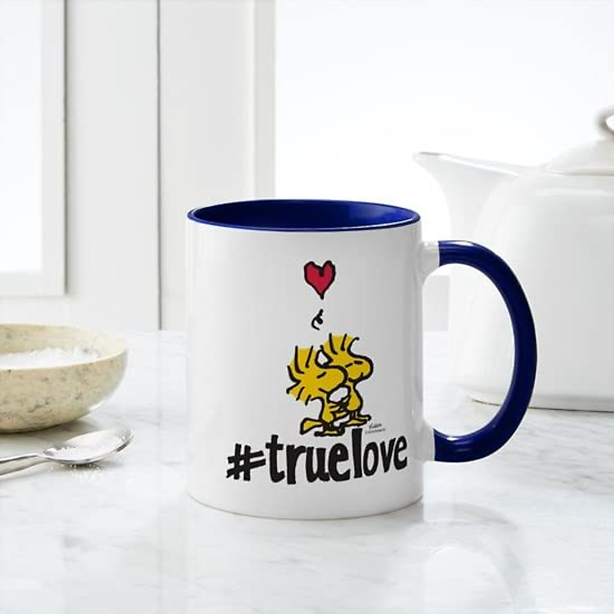 CafePress Woodstock Truelove Mug Ceramic Coffee Mug, Tea Cup 11 oz