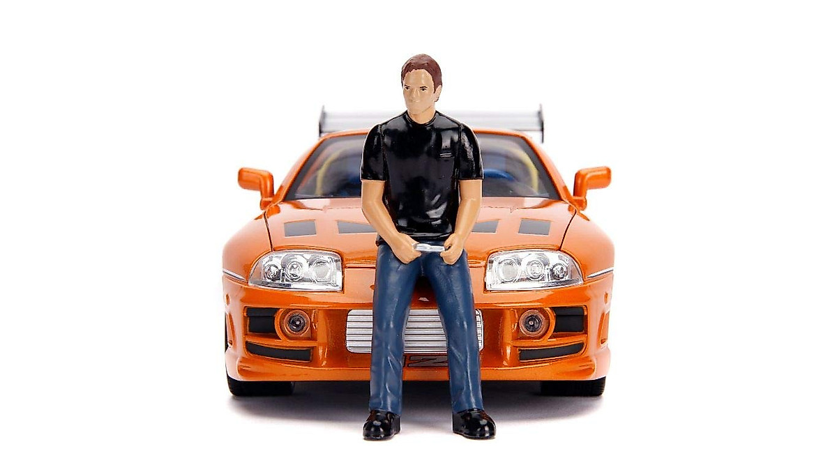 Fast & Furious Toyota Supra Die-cast Car with Figure